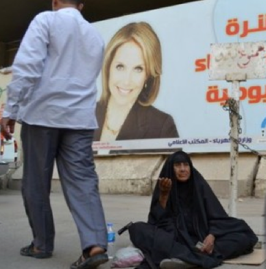 Katie Couric Appears on Iraqi Billboards | Talk Bytes
